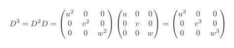 graphicmaths diagonalising matrices