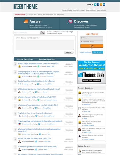 Best WordPress Theme For Q A Websites Flame Scorpion