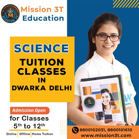 Best Science Tuition Classes In Dwarka Delhi Mission 3t