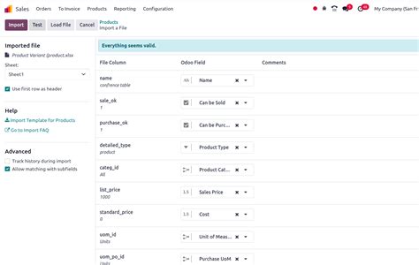 How To Import Product Attributes And Product Variants In Odoo 17
