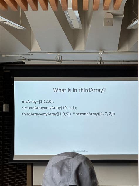 Solved What Is In Thirdarraymyarray