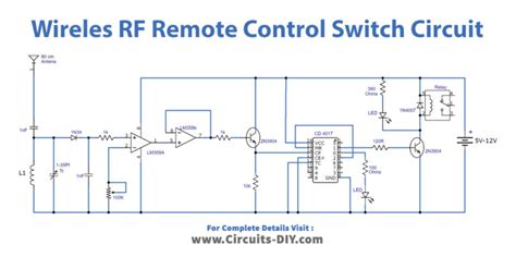 Wireless RF Remote Control ON OFF Switch