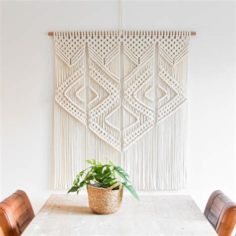 Macrame PATTERN Written PDF And Knot Guide Diy Macrame Etsy