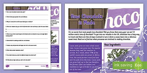 Year 6 Reading Comprehension Explanation Ages 10 11