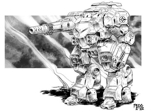 Some Actual Mechs This Time Drawn By Matt Plog Rbattletech