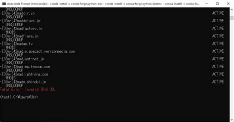 fatal error invalid ipv6 url · issue 226 · funilrys pyfunceble · github