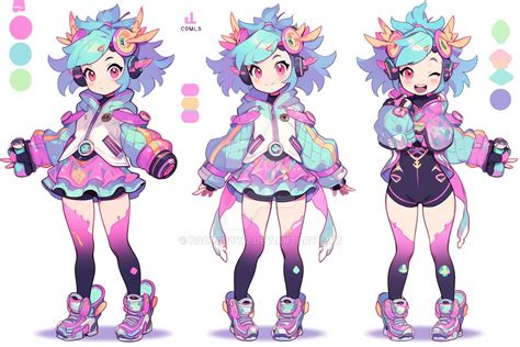 [open] Adoptable Ai Niji 105 By Kaoriai0w0 On Deviantart