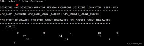 Oracle5 查看oracle数据库的连接数和会话oracle查看数据库连接数 Csdn博客