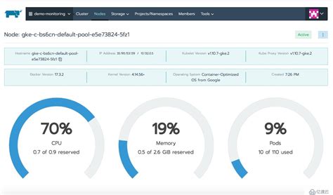 Kubernetes集群监控详解 云计算 亿速云