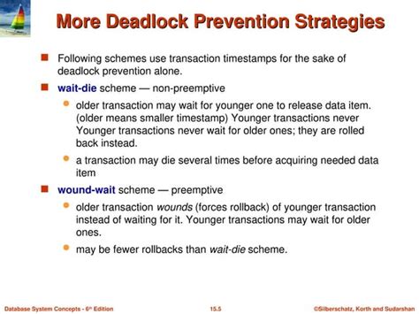 Database Management System In Deadlockppt