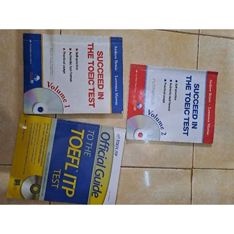 Jual Buku Latihan Toefl Itp Test Dan Toeic Shopee Indonesia