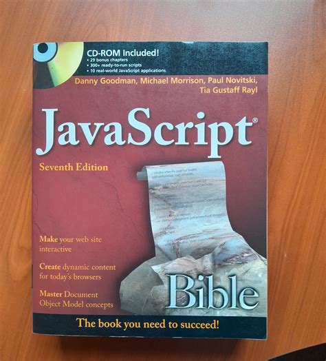 Javascript Bible 7th Edition Bakgat Books