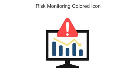 Risk Monitoring Colored Icon In Powerpoint Pptx Png And Editable Eps Format Ppt Presentation