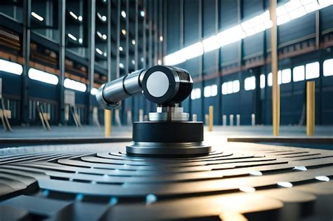 Premium Photo Robot Arm Cnc Automation Handling System For Industrial Manufacturing