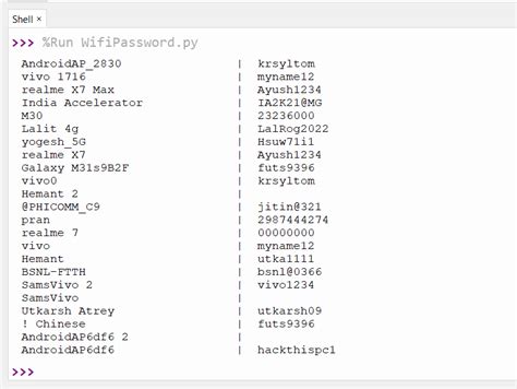 learn how to get wifi passwords with python in just 10 lines of code