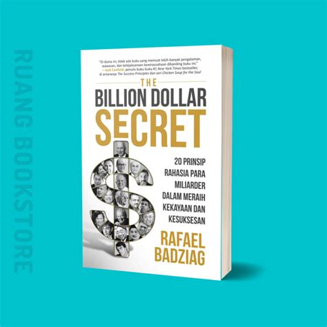 Jual The Billion Dollar Secret Rafael Badziag Buku Original Segel