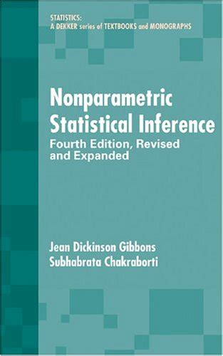 Amazon Nonparametric Statistical Inference Fourth Edition Revised And Expanded Statistics