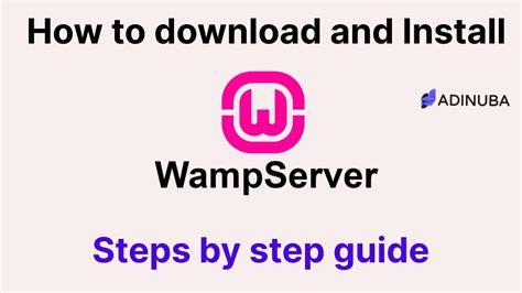 How To Download And Install Wamp Server Steps By Step Guide Youtube
