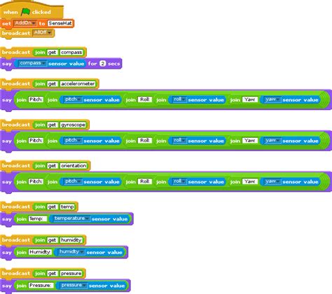 SenseHAT Cymplecy Simplesi