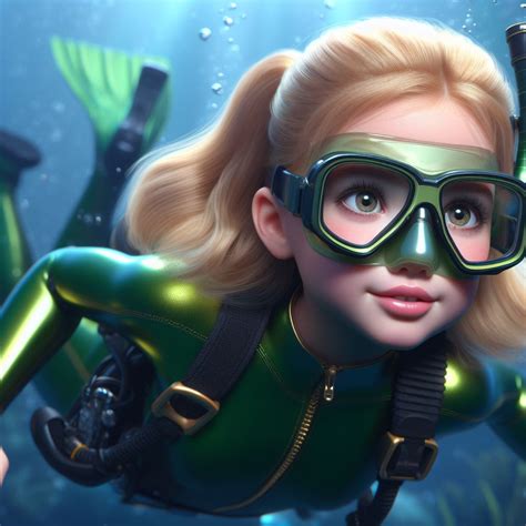 Young Girl Scuba And Shiny Wetsuit By Myart70 On Deviantart