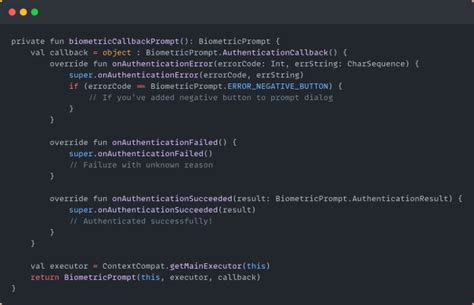 Biometric Authentication In Android Using Biometricmanager To The New Blog