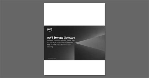Karimiconsulting On Linkedin Aws S3 File Gateway Overview