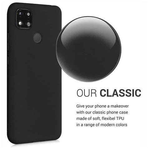 Capa Xiaomi Redmi C A Silicone Preto Capas Xiaomi Redmi