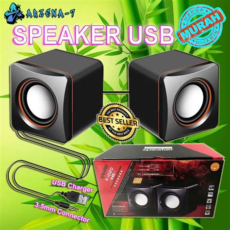 Jual Speaker Usb Murah Speaker Laptop Komputer Murah Shopee Indonesia