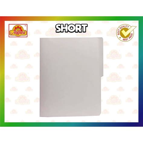 Folder 14 Points Short And Long White Sold By 10 Pcs Shopee Philippines