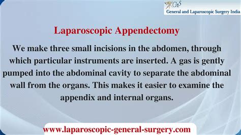 Appendix Removal Surgery In Bangalore Laparoscopic Appendicitis Surgery In India Pdf