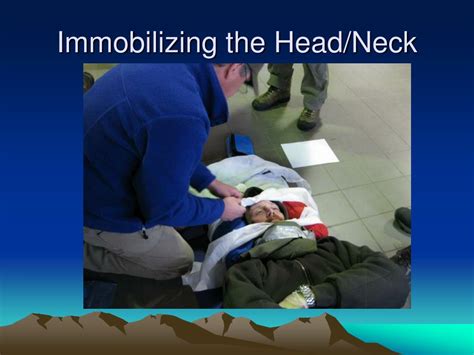 Ppt Lesson 7 Head Neck Spinal Injuries Emergency Reference Guide P 51 58 Powerpoint