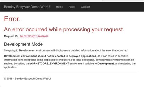 Azure App Service Authentication With A Mix Of Public And Protected Aspnet Core Pages