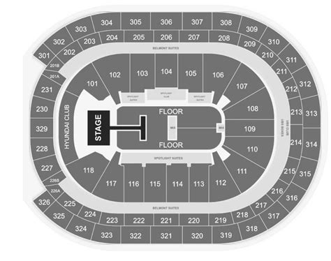 The O2 Arena Seating Map