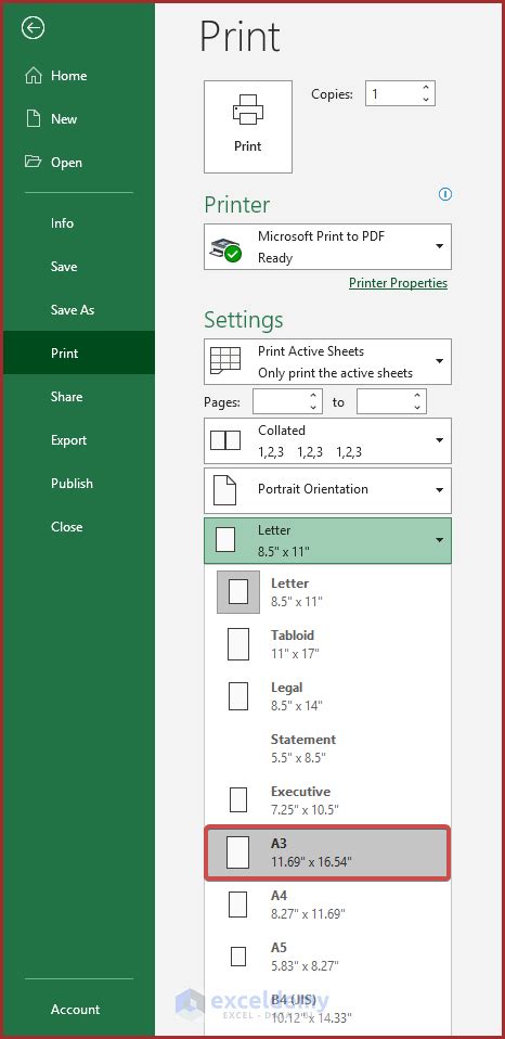 How To Make Excel Spreadsheet Bigger When Printing 7 Ways