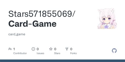 Github Stars Card Game Card Game