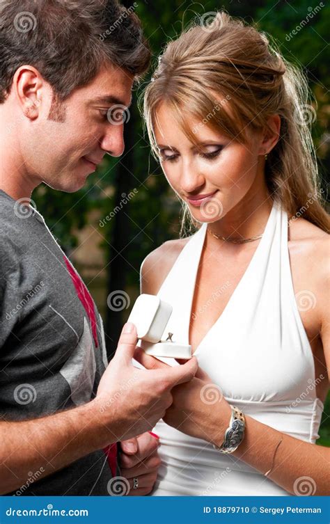 Proposal Stock Photo Image Of Passion Girlfriend Adult