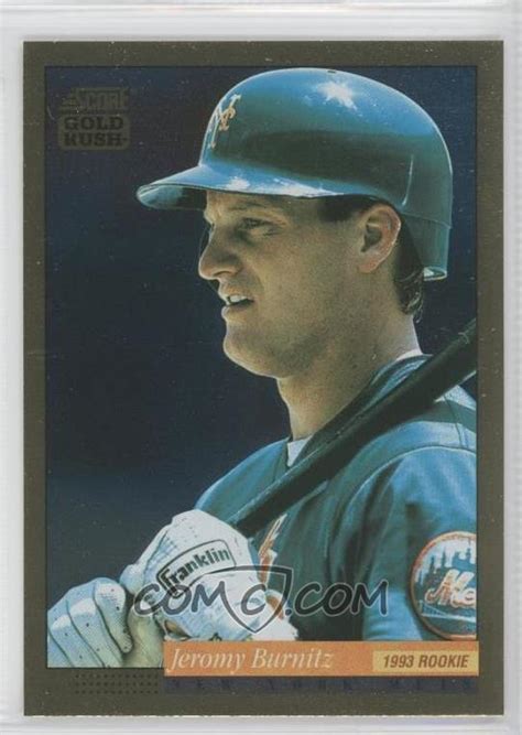 1994 Score Base Gold Rush 570 Jeromy Burnitz