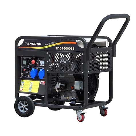 12kw Portable Air Cooled Diesel Generator Tengdao Machinery