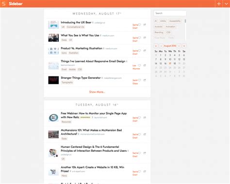Sidebar Code HTML CSS