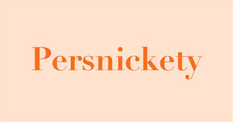 Persnickety Word Daily