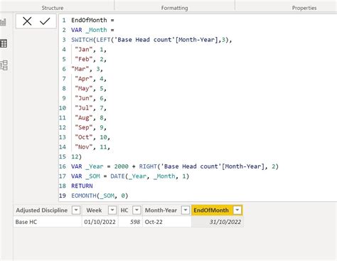 Solved Re How Create A Loop With Dax Using One Month Bas