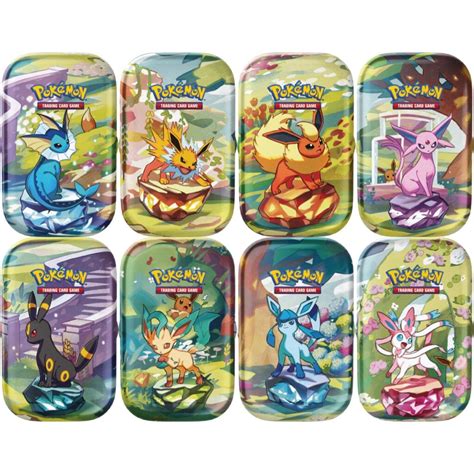 Prismatic Evolutions Mini Tin Display Pkmn World
