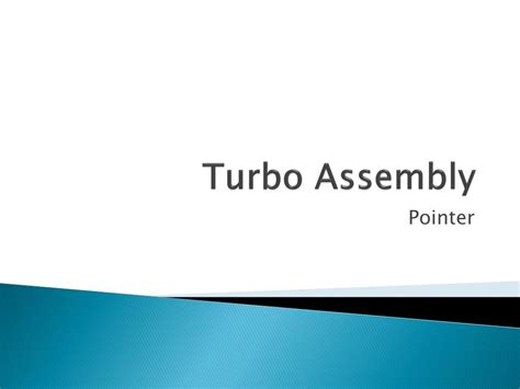 Ppt Turbo Assembly Powerpoint Presentation Free Download Id3699957 Ppt Turbo Assembly Powerpoint Presentation Free Download Id3699957