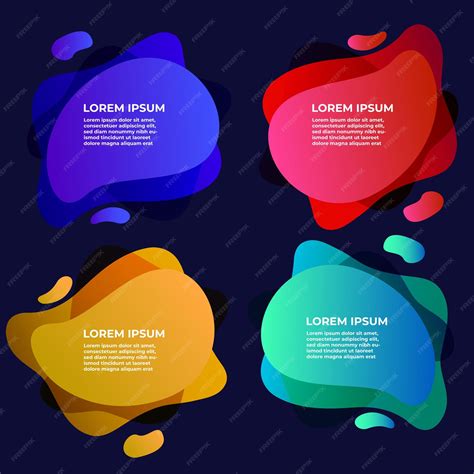 Premium Vector Abstract Fluid Gradient Background Assets