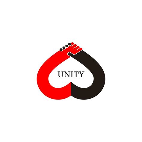 Hand Unity Symbol Vector