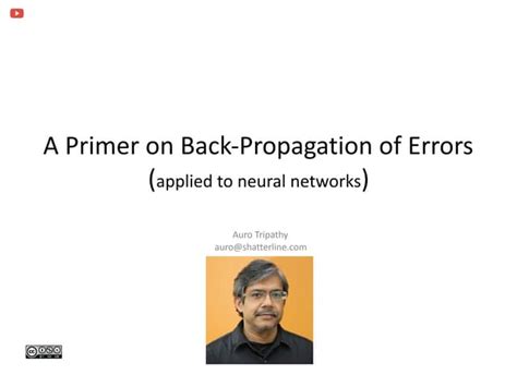 Back Propagation Primer Pdf
