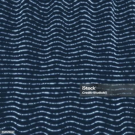 웨이브 그리드 배경입니다 그리드 리플 격자 배경입니다 추상적인 벡터 일러스트입니다 사이버 공간 격자입니다 3d 기술 스타일입니다