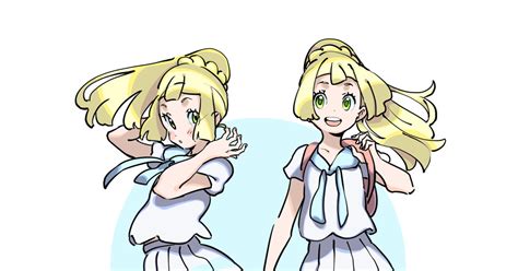 ポケモン グラジオ と リーリエ Bomhatのイラスト Pixiv