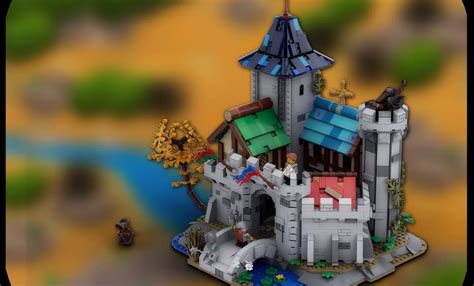 Lego Ideas Fantasy Castle Project Creation Achieves 10 000 Supporters