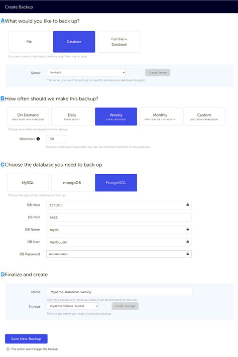 How To Backup Postgres Database To Filebase